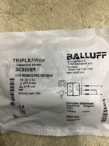 BALLUFF BCS M30B412-PSC15D-S04K ราคา 4,300 บาท