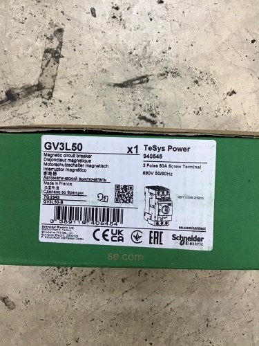 SCHNEIDER GV3-L50 ราคา 4,728 บาท