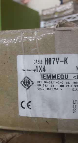 H07V-K 1x2,5 RED 15M