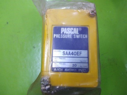 PASCAL PRESSURE SWITCH SAA40EF ราคา 4000 บาท