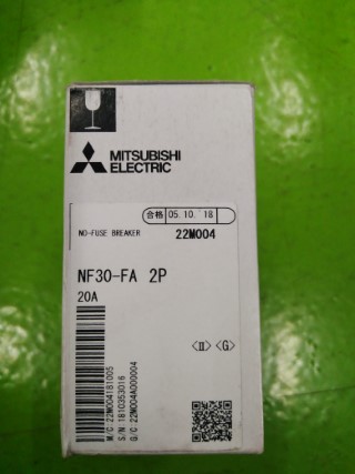 MITSUBISHI NF30-FA 2P 20A ราคา 285 บาท