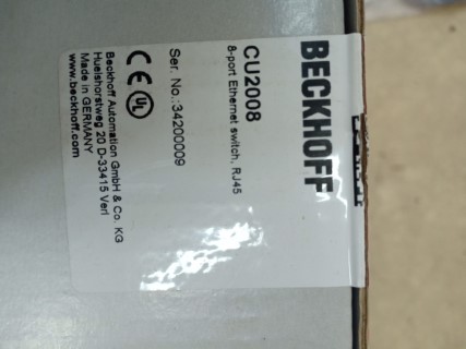 BECKHOFF CU2008 ราคา 6760 บาท