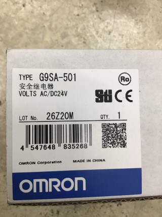 OMRON G9SA-501 AC/DC 24V ราคา 7200 บาท