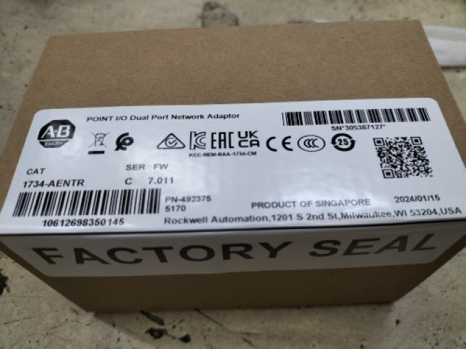 ALLEN-BRADLEY MODEL: 1734-AENTR ราคา 9,204 บาท