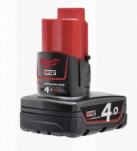 Milwaukee M12 แบตเตอรี่ 4.0 Ah รุ่น M12 B4 ราคา 1,755 บาท