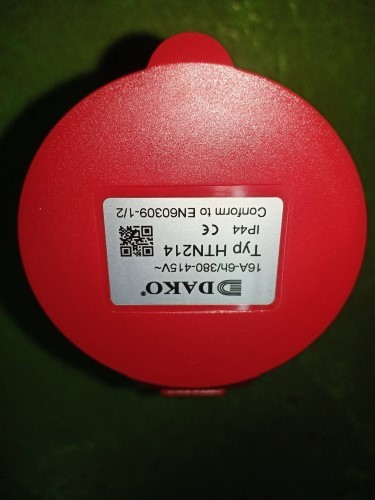 DAKO 16A-6h/380-415V - TYP HTN214 IP44 ราคา 220 บาท