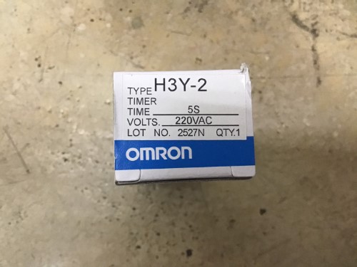 OMRON H3Y-2 220VAC 5S ราคา 650 บาท