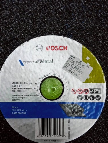 BOSCH EN12413 14" ใบตัดเหล็ก ราคา 130.00 บาท
