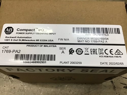 ALLEN-BRADLEY 1769-PA2 ราคา 9,150 บาท