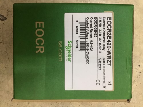 SCHNEIDER EOCR3E420-WRZ7 4-20MA 110VAC ราคา 8,000 บาท