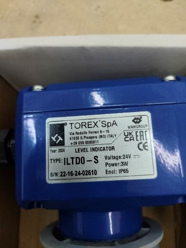 TOREX SPA LEVEL INDICATOR SWITCH MODEL: ILTDO-S 24VDC 3W IP65 ราคา ...