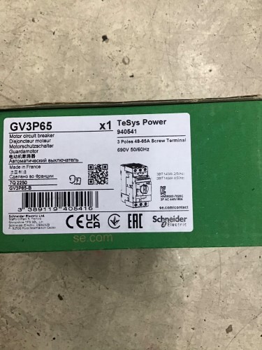 SCHNEIDER GV3-P65 ราคา 3,700 บาท