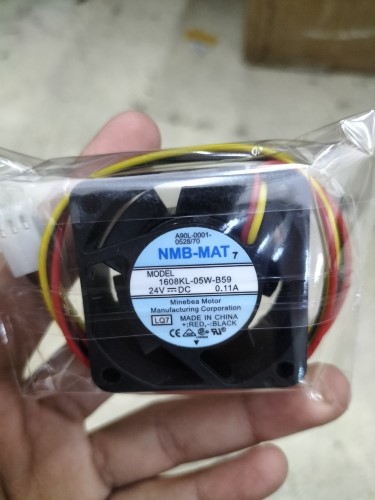 NMB-MAT FAN MODEL: 1608KL-05W-B59 24VDC 0.11A ราคา 495 บาท