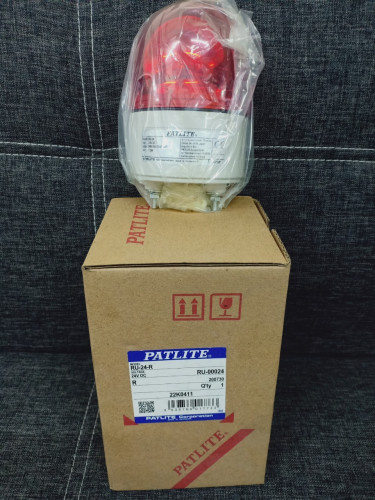 PATLITE MODEL : RU-24-R RED 24VDC ราคา 800 บาท