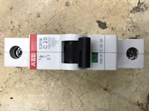 ABB S201M-C20 ราคา 224 บาท