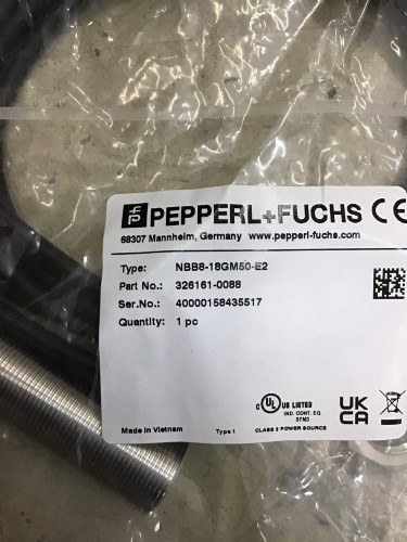 PEPPERL+FUCHS NBB 8-18GM50-E2 ราคา 1,150 บาท