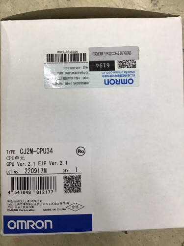 OMRON CJ2M-CPU34 ราคา 42,351 บาท