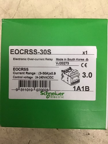 SCHNEIDER EOCRSS-30S (3-30A)X0.9 ราคา 1,650 บาท