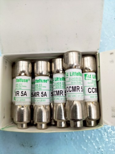LITTLE FUSE CLASS CC MODEL: CCMR 5A 600VAC ราคา 650.00 บาท