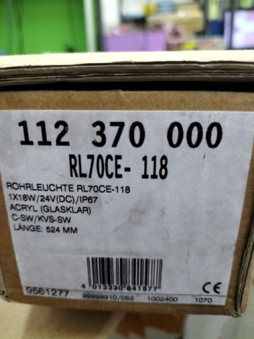 WALDMANN TUBE LUMINAIRE RL70CE-118 ราคา 14,500 บาท