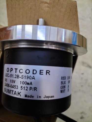 SUMTAK ENCODER MOTOR LEC-51.2B-S190A DC15V 100MA 512P/Rราคา 16,200 บาท