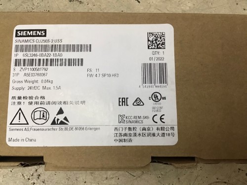 SIEMENS 6SL3246-0BA22-1BA0 ราคา 15,200 บาท