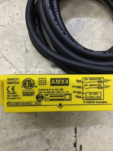 SAFETY SWITCH STAND ALONE MODEL AMX4/3 MANUFACTURE COMITRONIC-BT1 ราคา ...