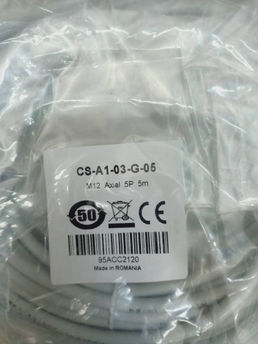 IDEC SENSOR MODEL:CS-AI-03-G-05 CABLE AXIAL M12 CONNECTOR 5-POLE GREY ...