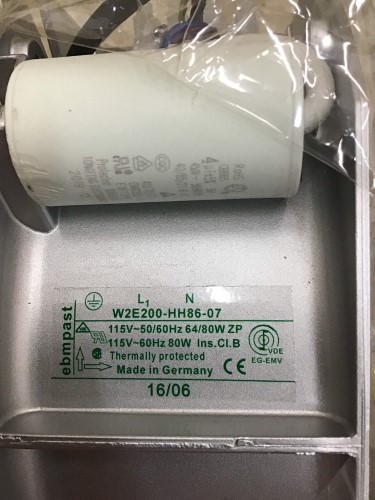 EBMPAPST W2E200-HH-86-07 115VAC 64W ราคา 22,642 บาท