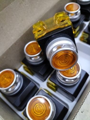 KOINO illuminated Push Botton Switch Model : KH-511DL 24VDC Orange ราคา ...