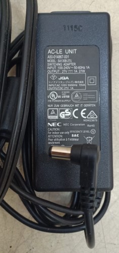 ADAPTER FOR NEC 27V 1A 27W AC MODEL: SA130B-27U ราคา 2,350 บาท