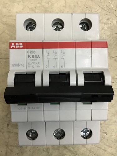 ABB S203-K63 3P ราคา 3,800 บาท