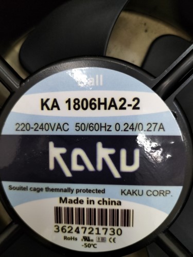 KAKU KA1806HA2-2 220-240VAC 0.24/0.27A ราคา 1,250 บาท