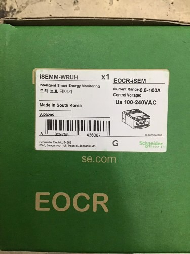 SCHNEIDER EOCR-ISEMM-WRUH ราคา 25,650 บาท