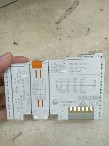 WAGO EC84 PROFIBUS MODULE 1CH INCREMENTAL ENCODER 750-631 ราคา 12,000 บาท