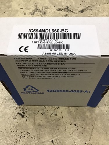 GE FANUC IC694MDL660-BC ราคา 12,172 บาท