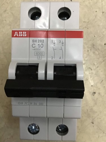 ABB SH202-C10 2P 10A ราคา 431 บาท