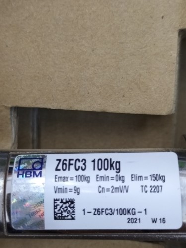 HBM LOAD CELL MODEL: Z6FC3 100KG ราคา 13,000 บาท