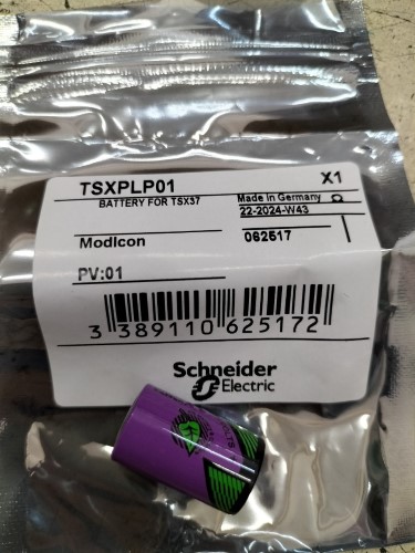 SCHNEIDER TSXPLP01 BATTERY FOR INTERNAL RAM MEMORY BACKUP-MODICON TSX ...