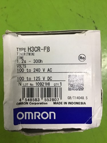 OMRON H3CR-F8 100-240VAC ราคา 2,028 บาท