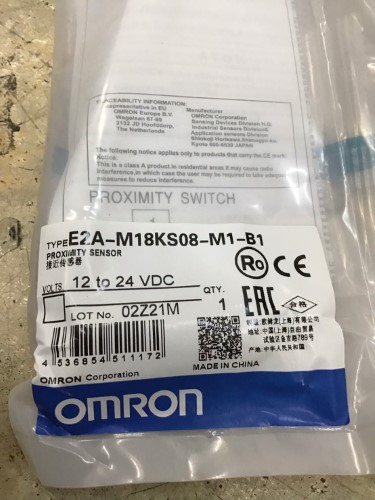 OMRON E2A-M18KS08-M1-B1 ราคา 900 บาท