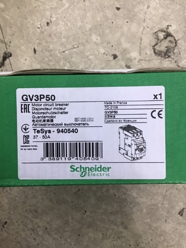 SCHNEIDER GV3P50 37-50A ราคา 3,000 บาท