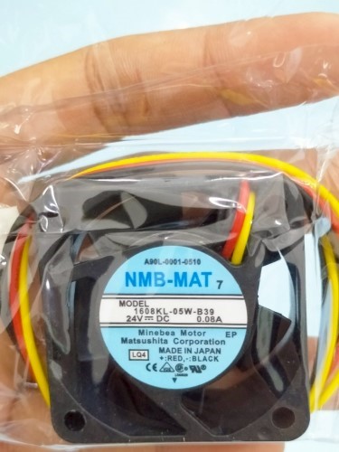 NMB-MAT FAN MODEL: 1608KL-05W-B59 24VDC 0.08A ราคา 495.00 บาท