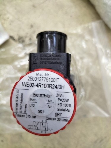 DEKA HYDRAULIC MODEL: WE02-4R100R24/OH H+L 4/2 WAY VALVE POWER SUPPLY ...