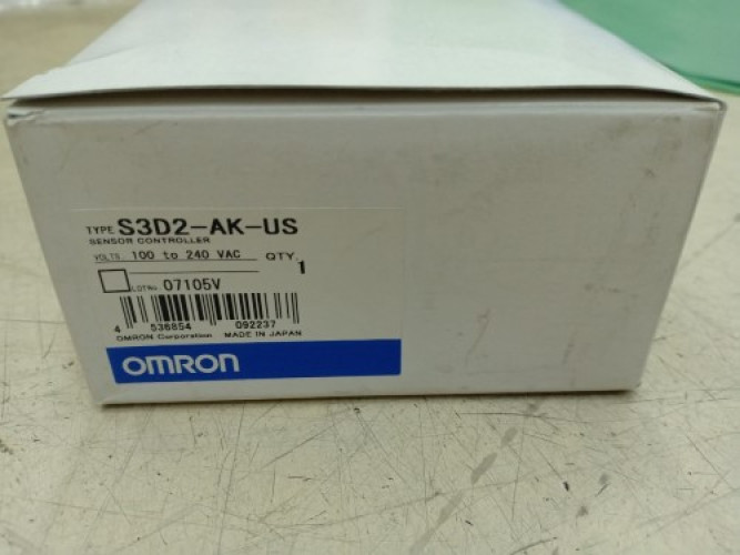 OMRON SENSOR CONTROL S3D2-AK-US 220V ราคา 3,800 บาท