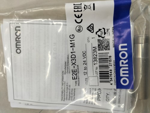 OMRON PROXIMITY SENSOR MODEL: E2E-X3D1-M1G ราคา 1,230 บาท