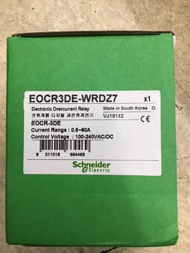 SCHNEIDER EOCR-3DE 0.5-60amps ราคา 6,000 บาท