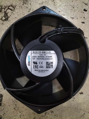 EBMPAPST W2S130-BM03-01 230V 47/46W ราคา 3,465 บาท