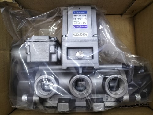 NIHON SEIKI SOLENOID VALVE BN-7M43-15-G-220VAC 4.F ราคา 7,245 บาท
