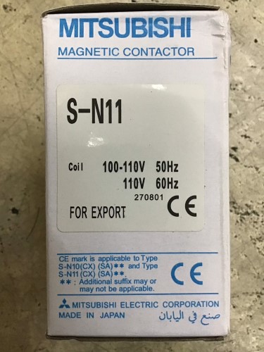 MITSUBISHI S-N11 100-110VAC ราคา 800 บาท